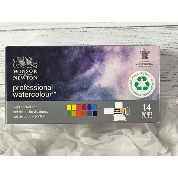 Newton | Art | Winsor Newton Professional Watercolour Field Pocket Set ...